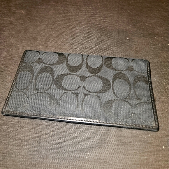 Coach | Bags | Coach Checkbook Cover | Poshmark